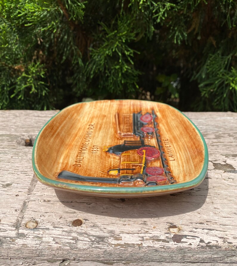Pennsbury Pottery Baltimore and Ohio Rail Road 1837 Lafayette - Etsy