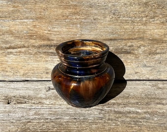 Beautiful Vintage Aonian Made in England Green/tan Ceramic Tobacco ...