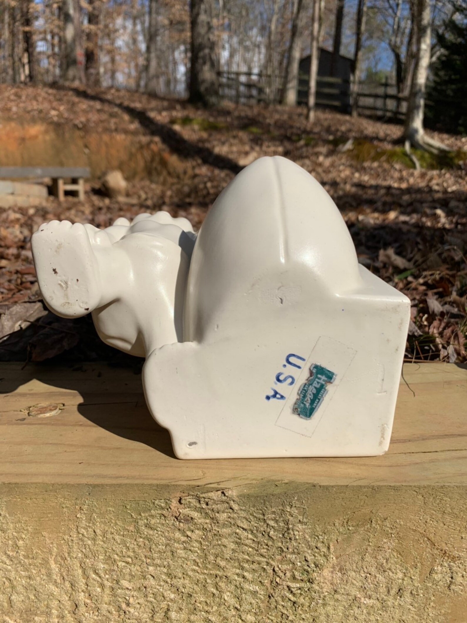 Haeger Pottery White Baby Football Planter 6 1/2 | Etsy