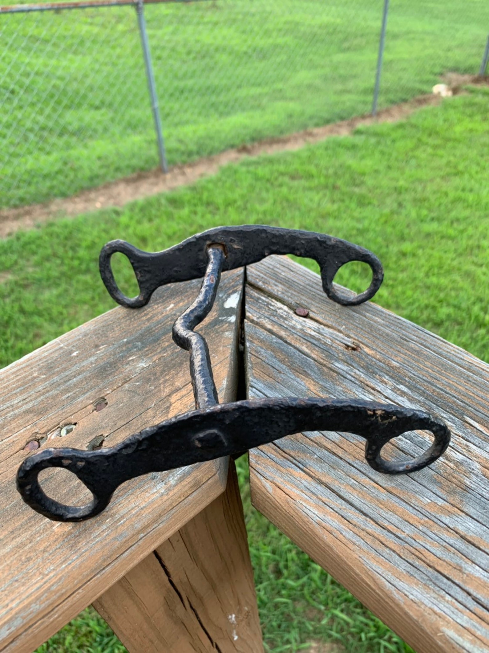 Antique Primitive Hand Hammered Blacksmith Horse Bit - Etsy