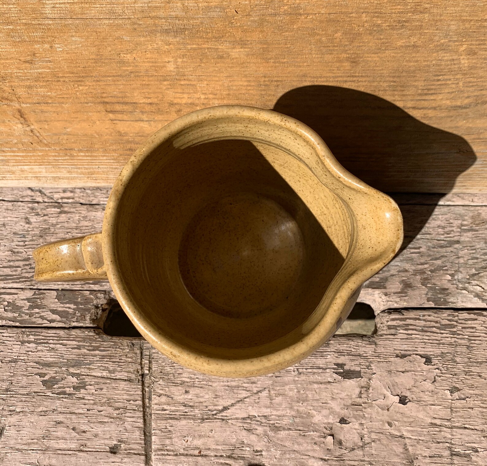 Quirky Beige Studio Pottery Pitcher With Uniquely Applied - Etsy