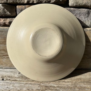 Huge Pottery Spiral Rose Pink Glazed Bowl by American Ceramic Artist ...