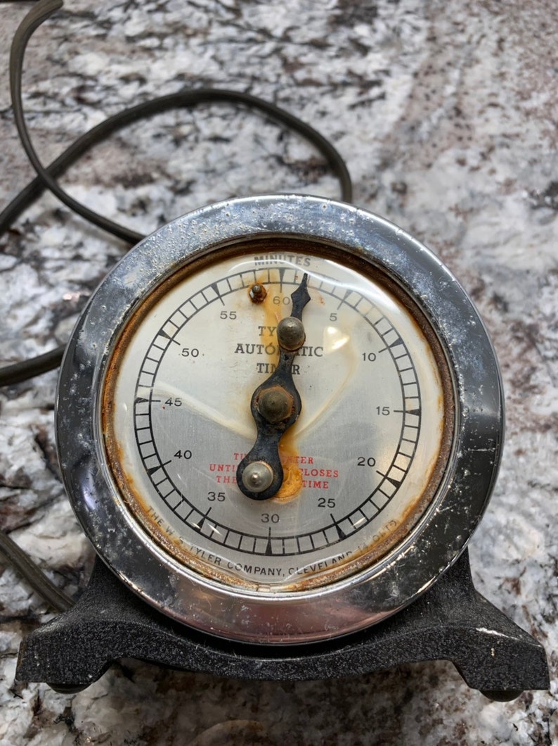 Vintage Steampunk Mad Science Decor Tyler Automatic Timer | Etsy