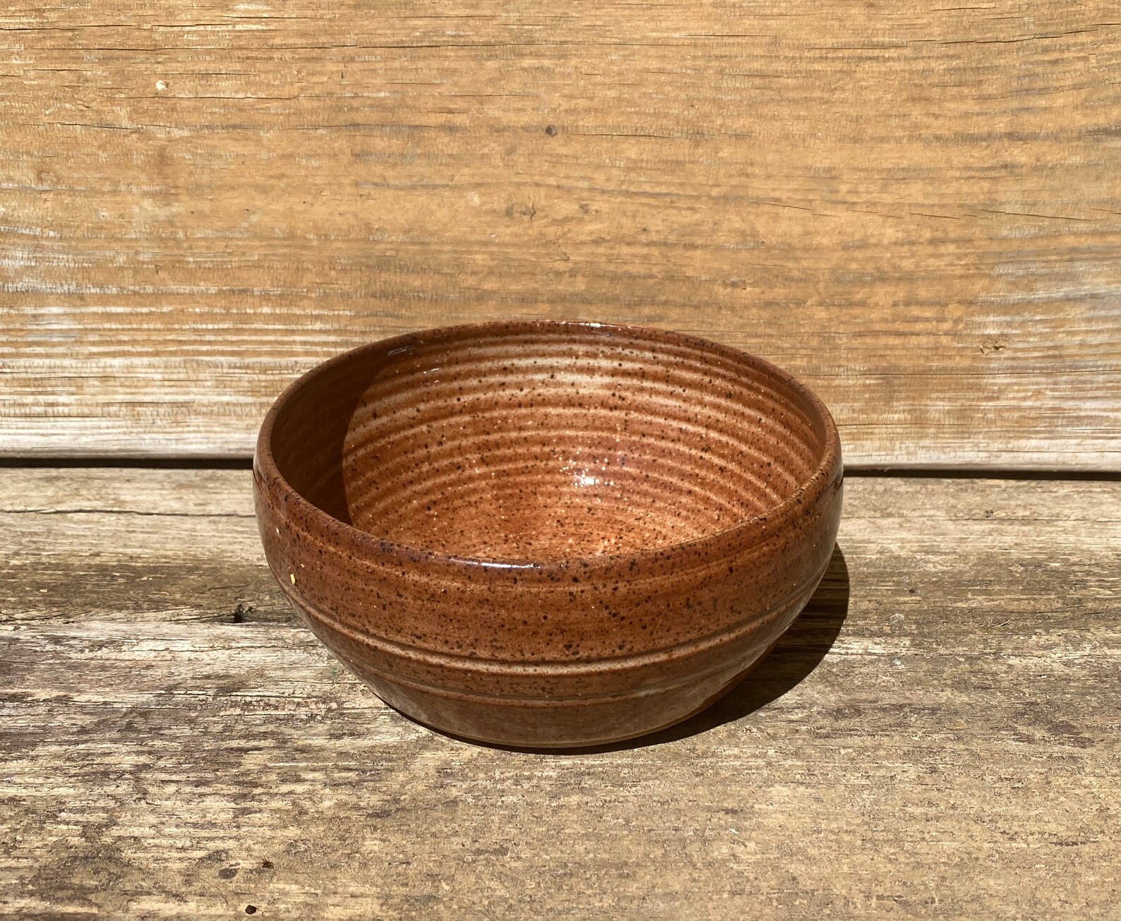 Hand Turned Brown Glazed Deep Cereal Bowl Signed - Etsy