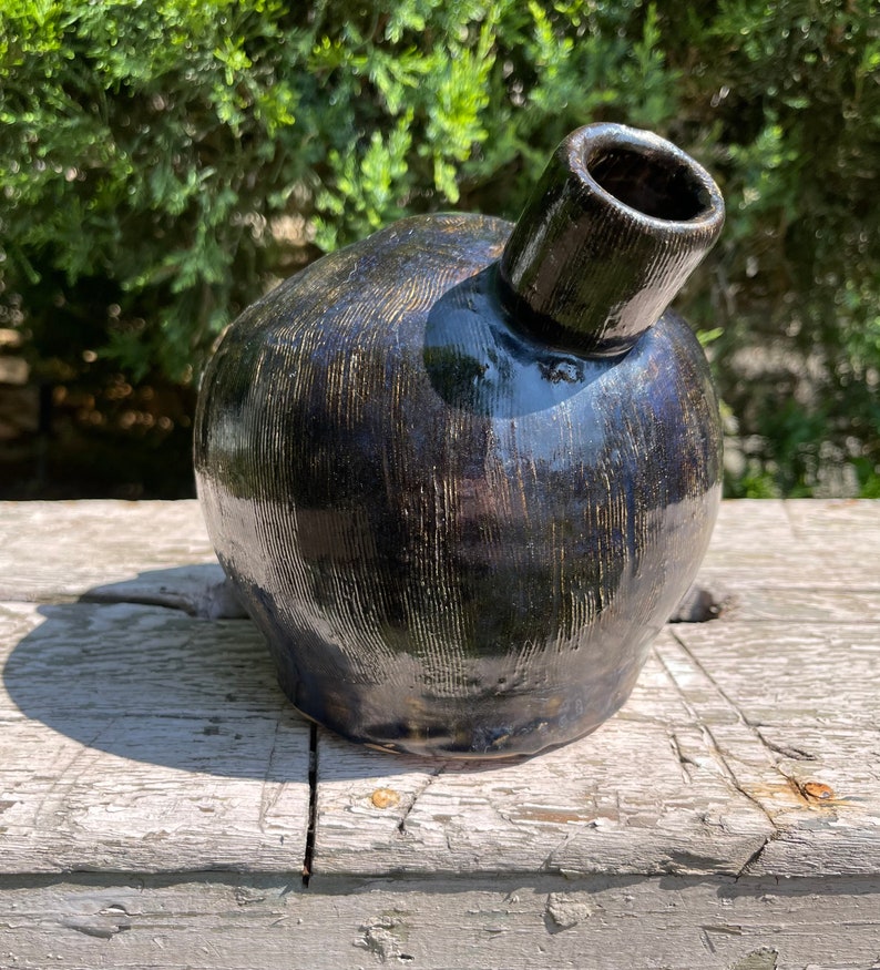 Mary and Harold Ferguson Georgia Pottery Face Jug Signed and - Etsy