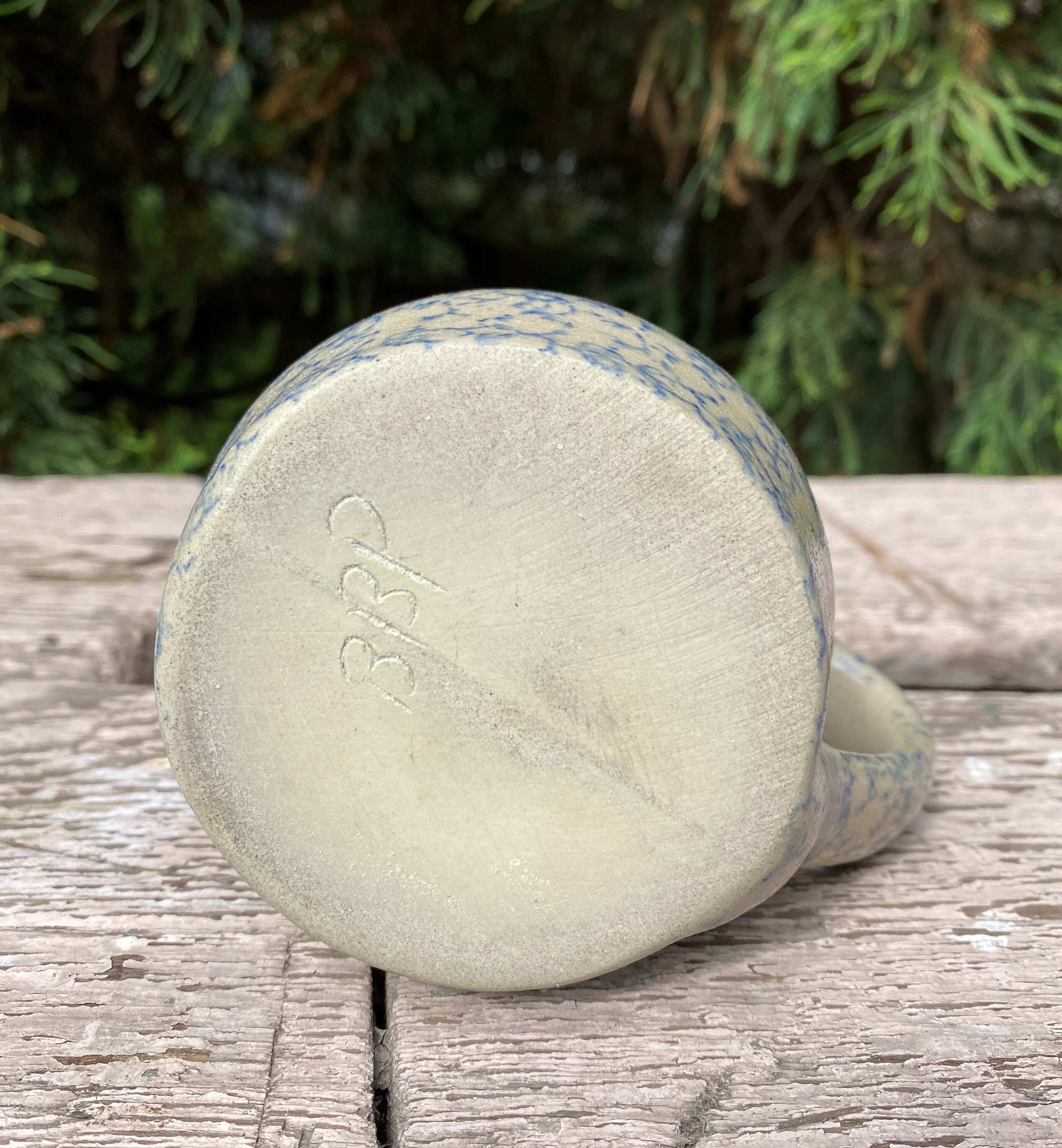 Beaumont Brothers Pottery BBP Blue and White Salt Glazed | Etsy