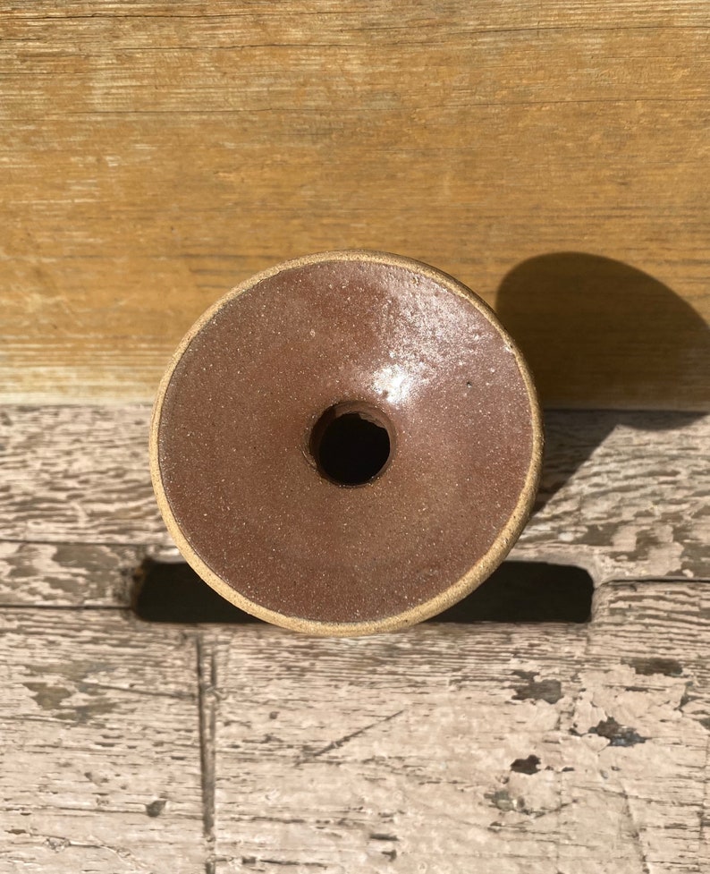 Dominican Republic ALFADOM Pottery Candlestick Holder - Etsy