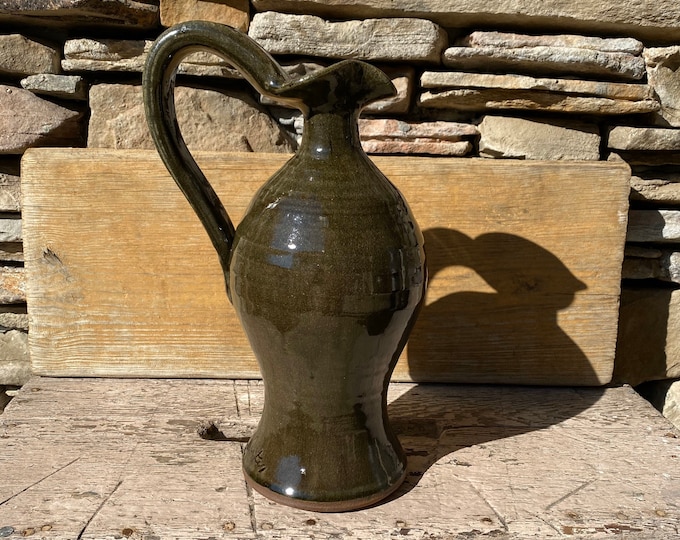 David Mays Mentone Alabama Pottery Pitcher Creamer 1986 - Etsy