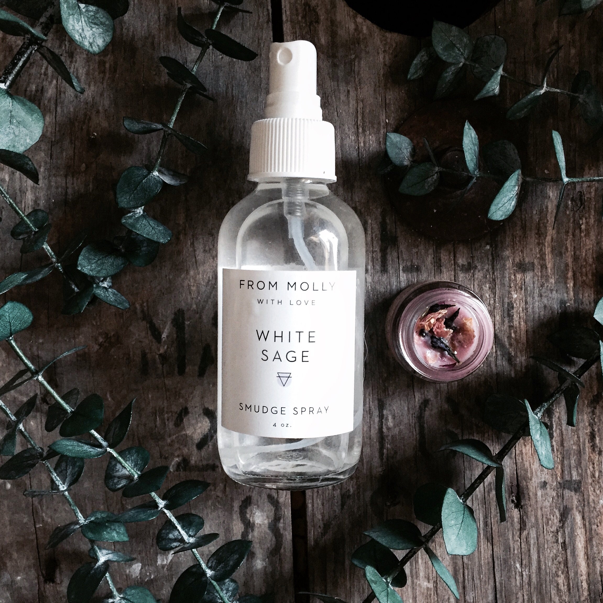 White Sage Smudge Spray - From Molly With Love | Sage Mist | Liquid ...