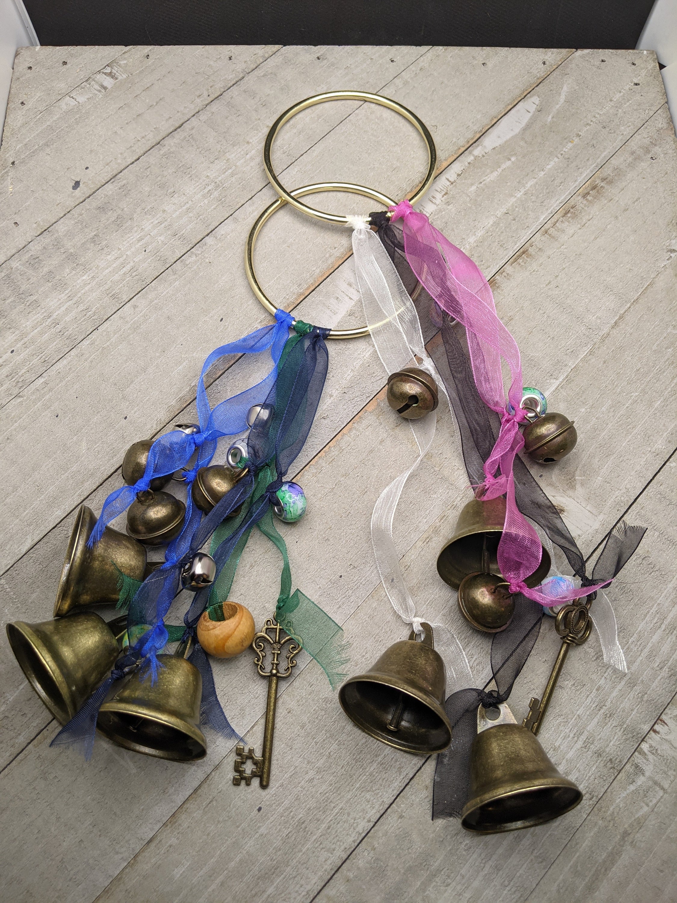 Witch Bells / Door Chimes / Vintage Bells / Door Protection - Etsy