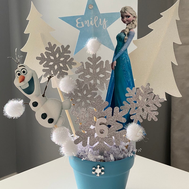 Frozen Centerpiece - Etsy