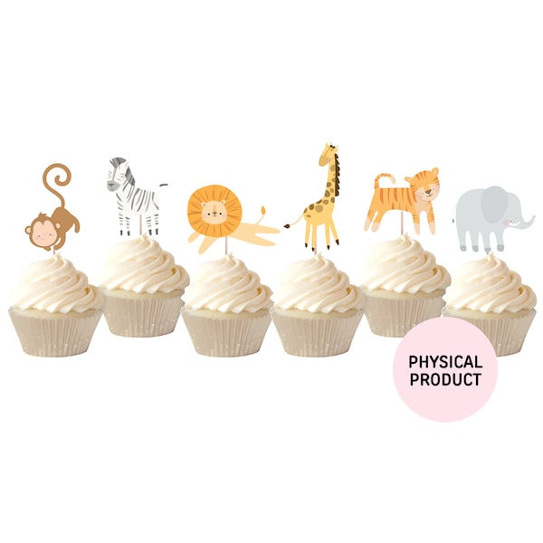 Zoo Cupcake Topper - Etsy
