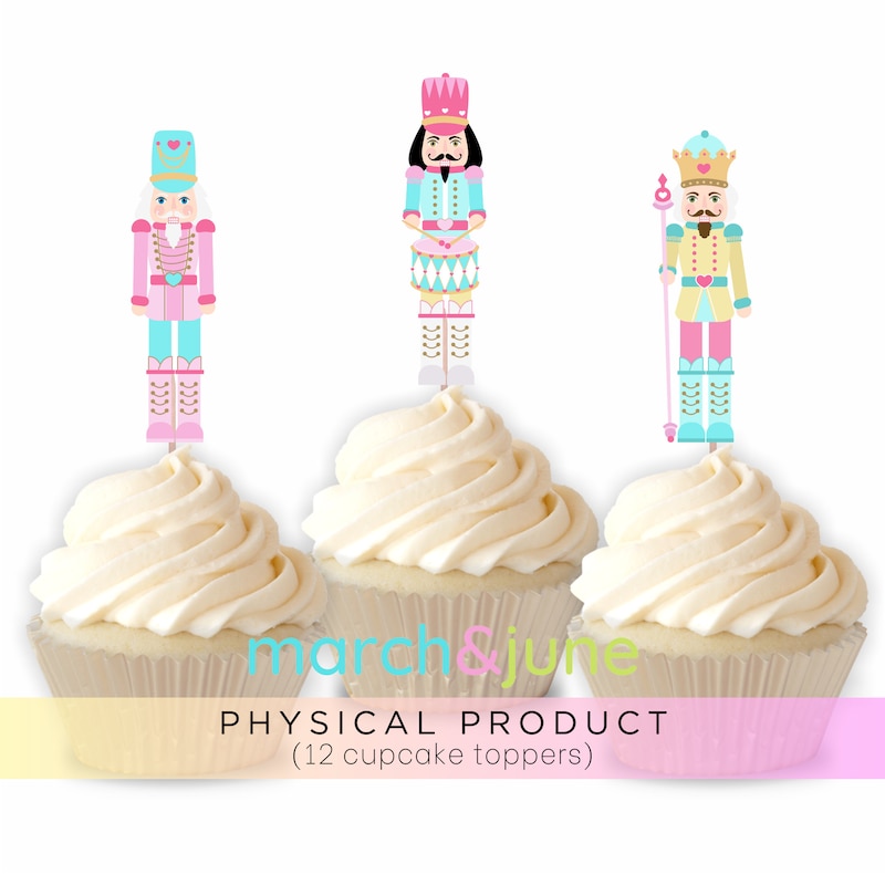 Pastel Nutcracker Cake Topper - Etsy