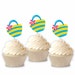 Summer Cupcake Toppers, Set of 12, Beach Theme Birthday Party - Etsy