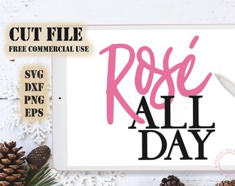 Rose All Day Svg | Etsy