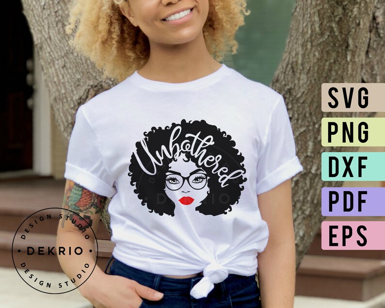 Unbothered Black Girl Svg Afro Woman Svg Cut File Pdf Dxf | Etsy Unbothered Black Girl Svg Afro Woman Svg Cut File Pdf Dxf | Etsy