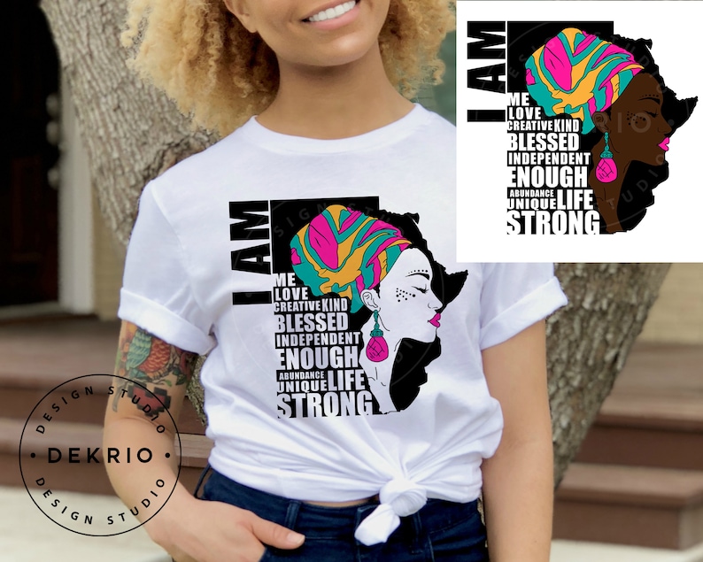 I AM Svg Inspirational Sayings Motivational Svg You Are | Etsy