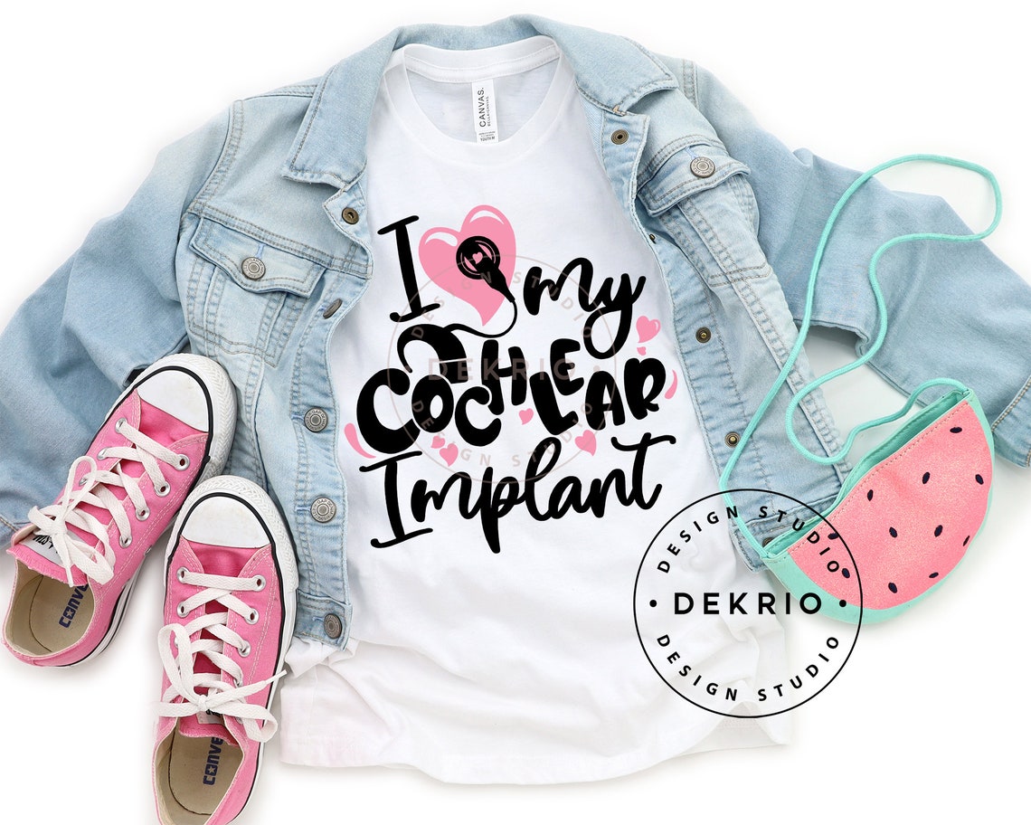 I Love My Cochlear Implant Svg Png Dxf Eps Pdf Files - Etsy