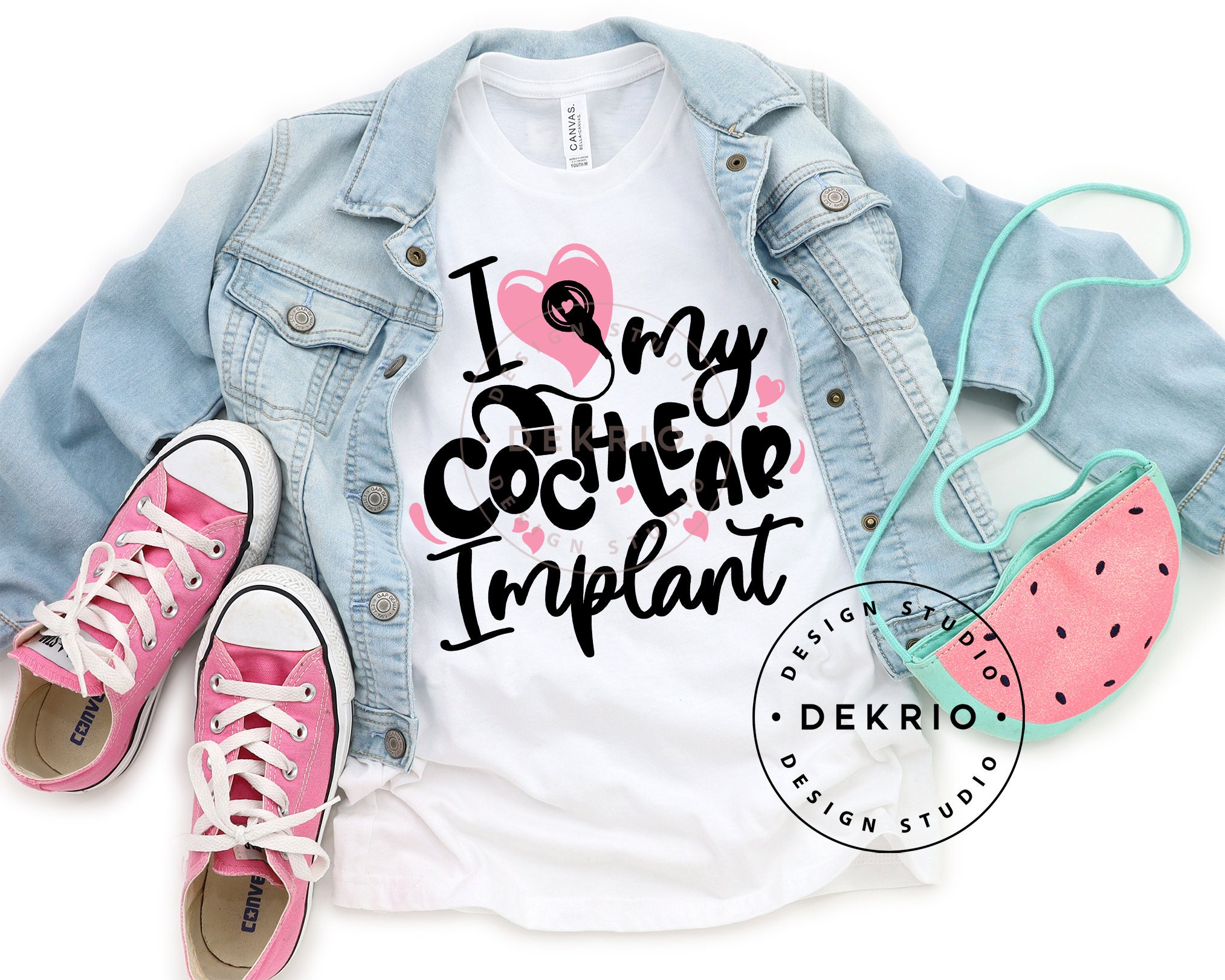 I Love My Cochlear Implant Svg Png Dxf Eps Pdf Files - Etsy