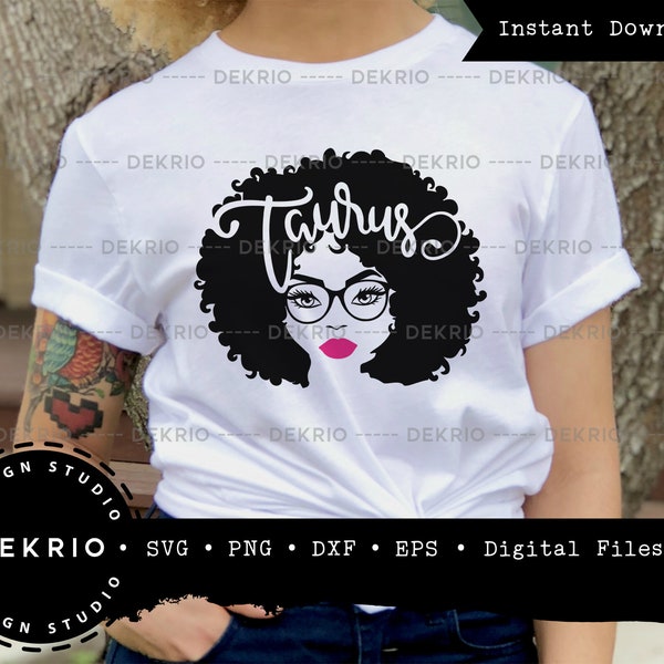 Taurus Woman Svg - Etsy