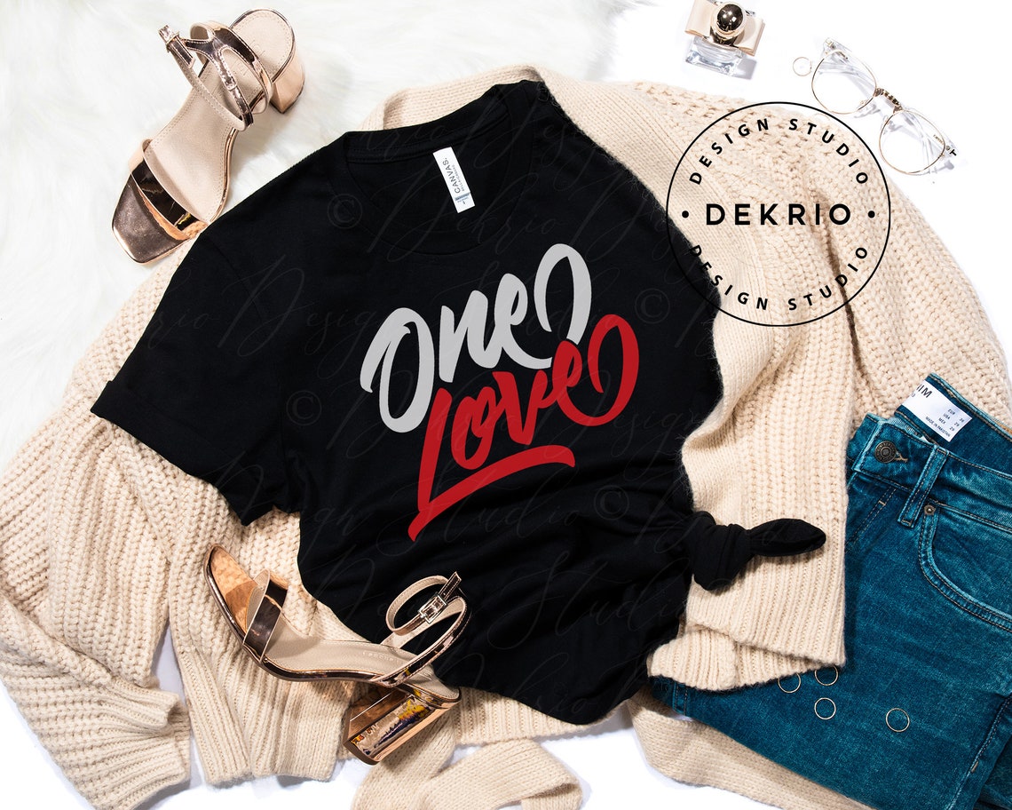 One Love Svg PNG DXF Cut File Vector Eps Print Quality PDF - Etsy