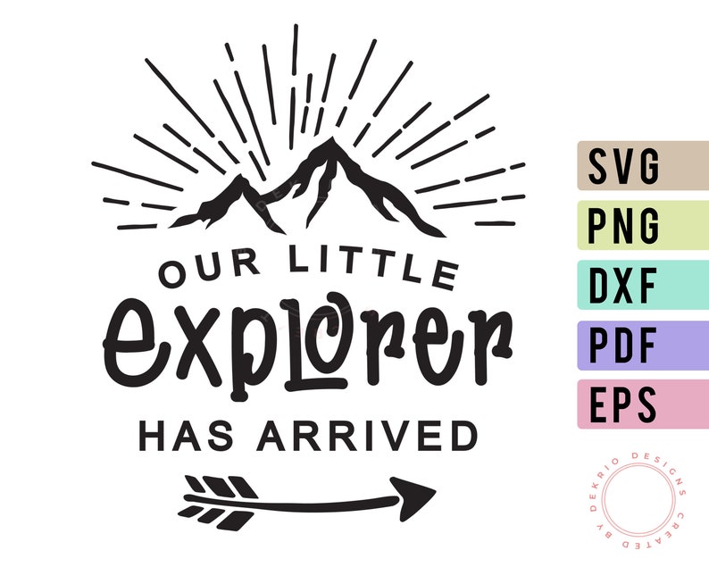 Little Explorer Svg Little Explorer Printable Newborn Svg - Etsy