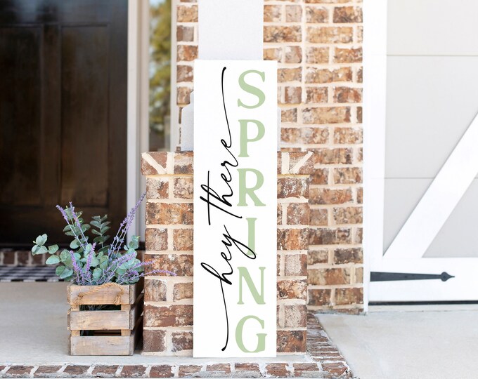 Reversible Porch Signs | Spring Reversible Porch Sign | Summer ...
