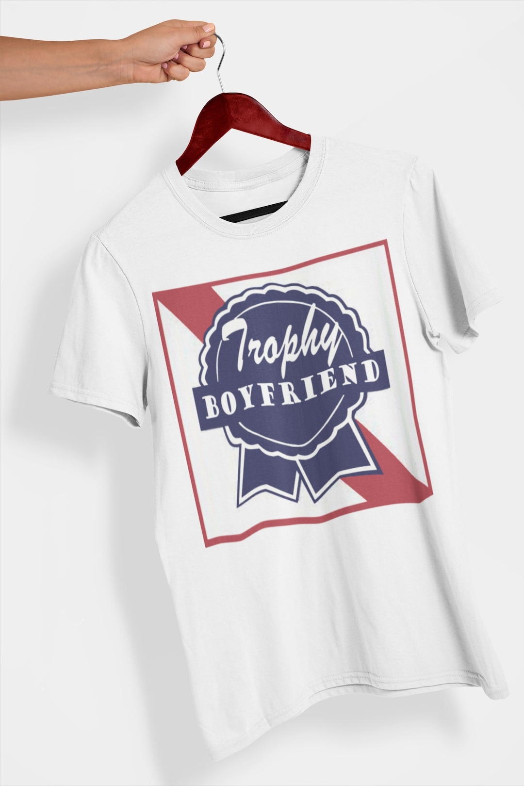 Trophy Boyfriend Shirt PBR Boyfriend Shirt - Etsy