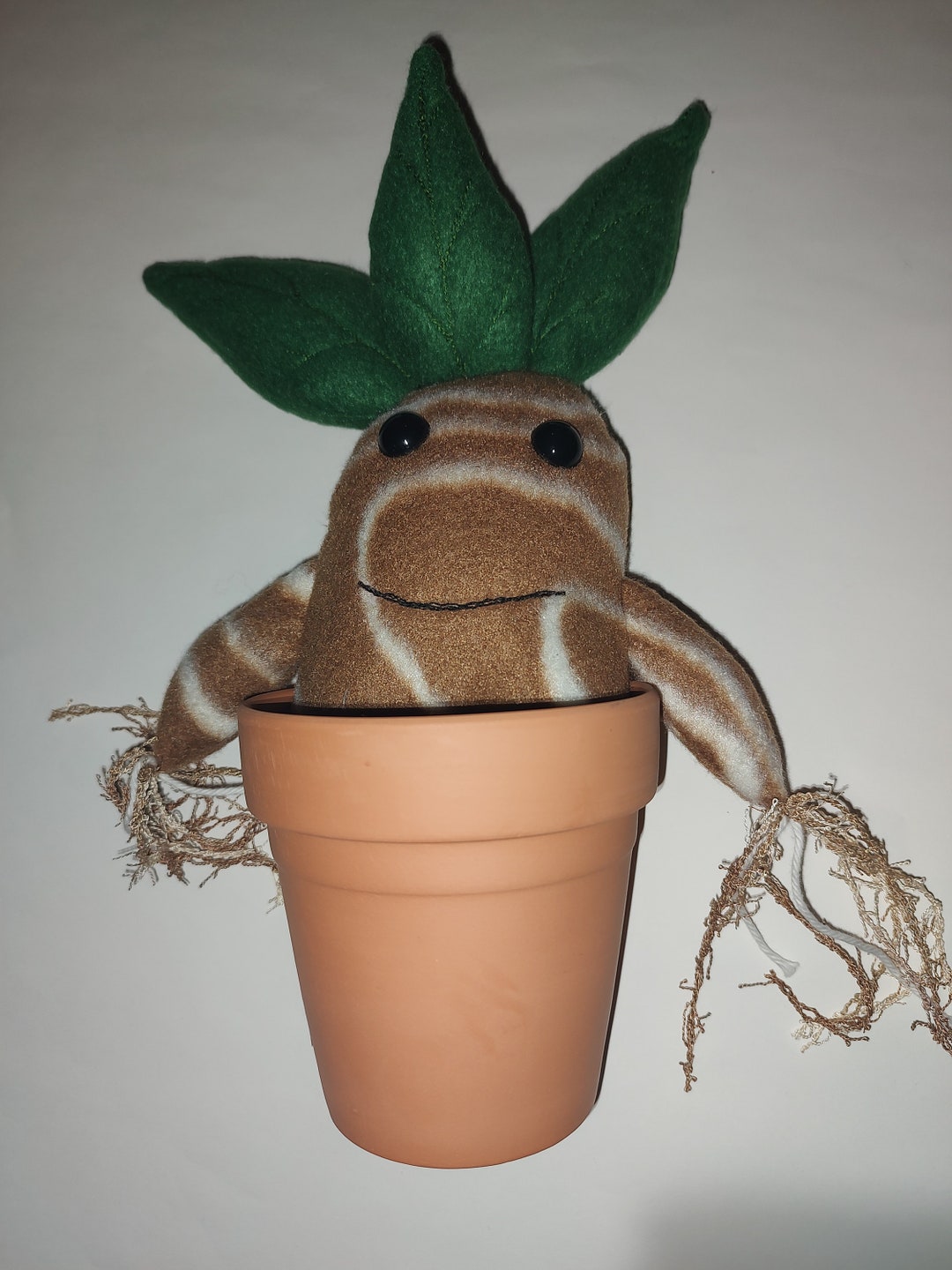 Mandrake Plant Plushie happy - Etsy