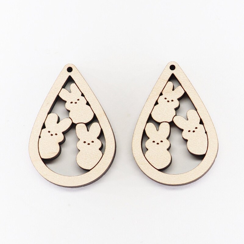 Wood Earring Blanks - Etsy