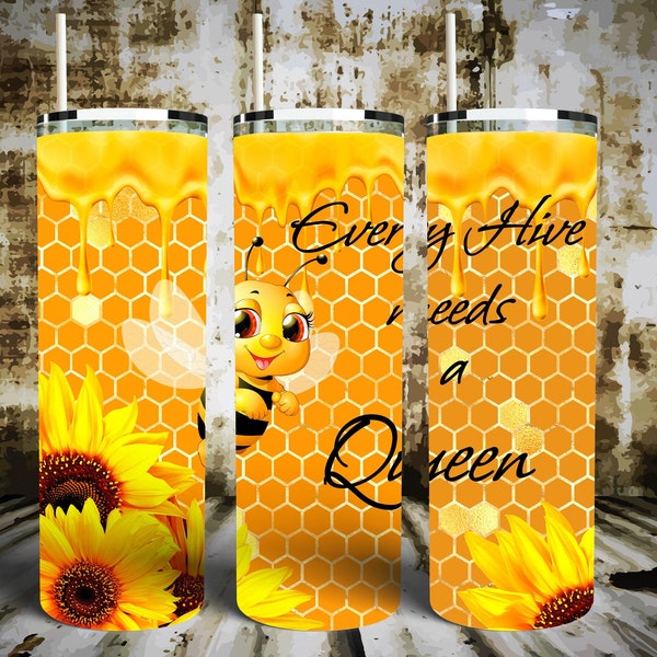 Queen Bee Tumbler - Etsy