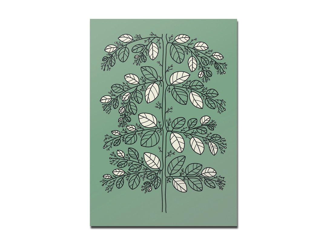 Posters on Recycled Paper Trees DIN A5 and DIN A4 - Etsy