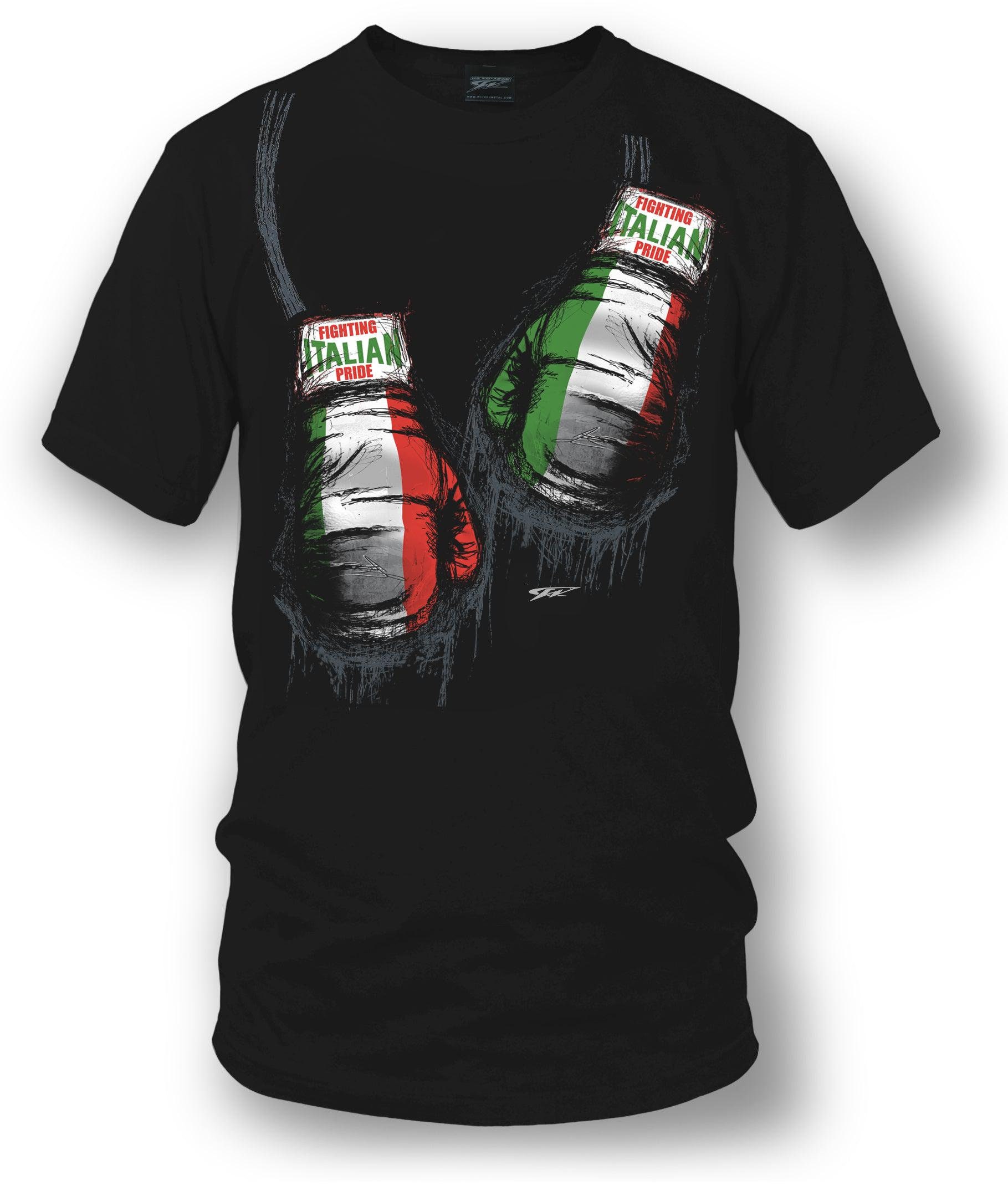 Italian Boxing Shirt, Italian Pride - Wicked Metal - Etsy