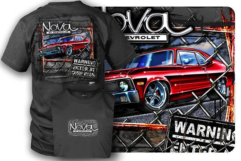 Chevy Nova Warning - Muscle Car Shirt - Etsy