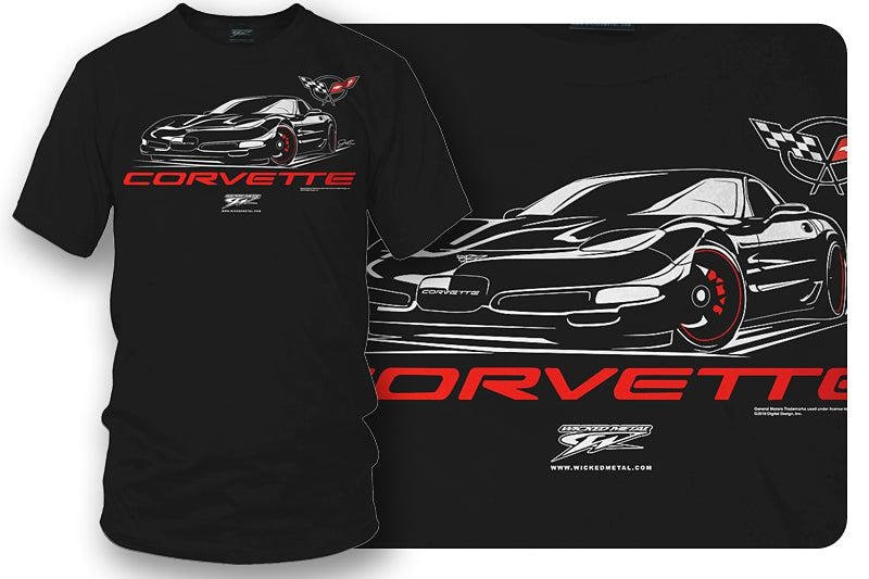 Corvette C5 Stylized - C5 Corvette Stylized Shirt - Etsy