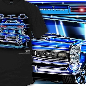 Pontiac GTO Shirt - Muscle Car T-shirt - 1966 GTO - Etsy
