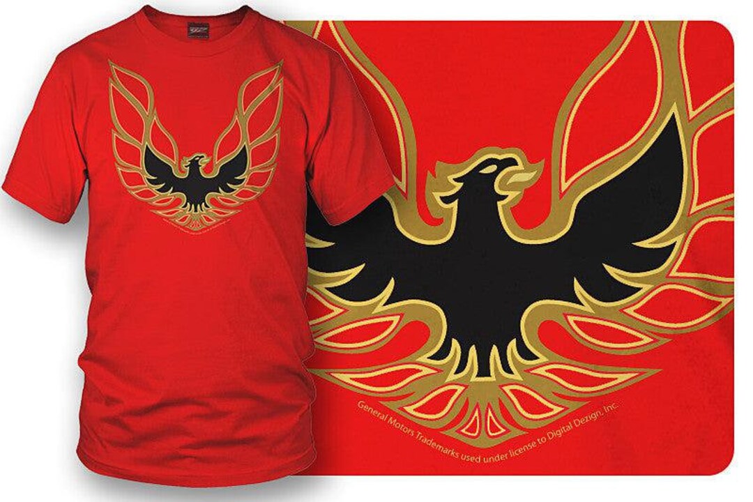 Firebird Trans Am T Shirt Hood Decal - Red - Etsy