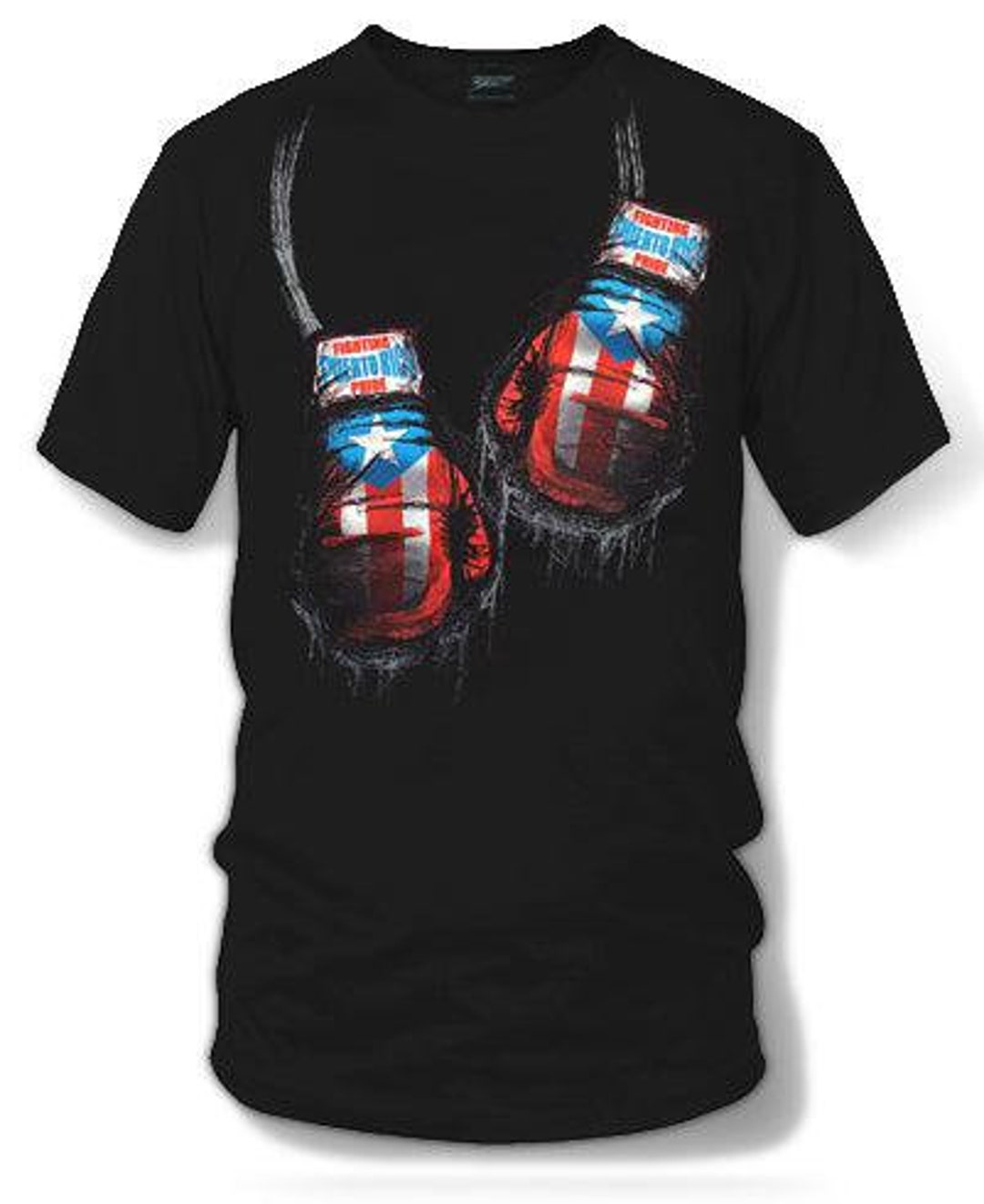 Puerto Rico Boxing Shirt, Puerto Rico Pride - Wicked Metal - Etsy