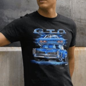Pontiac GTO Shirt - Muscle Car T-shirt - 1966 GTO - Etsy