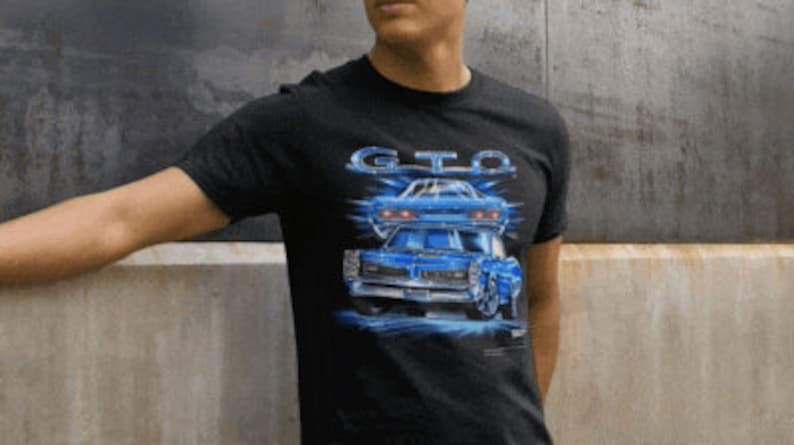 Pontiac GTO Shirt - Muscle Car T-shirt - 1966 GTO - Etsy