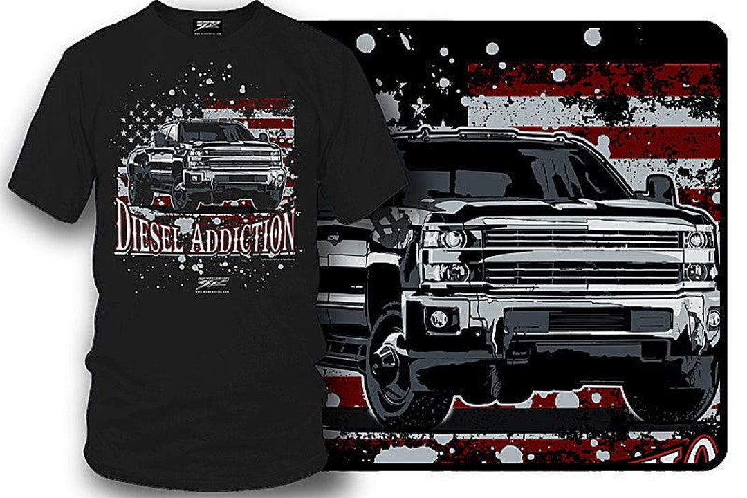Diesel Addiction - Diesel Truck T-shirt - Diesel Addict T-shirt - Etsy