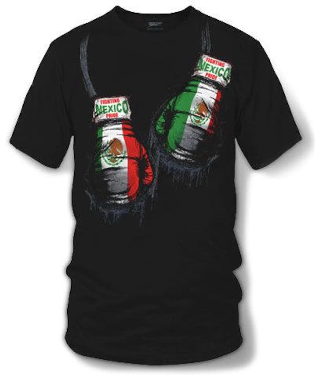 Mexico Boxing Shirt, Mexican Pride - Wicked Metal - Etsy
