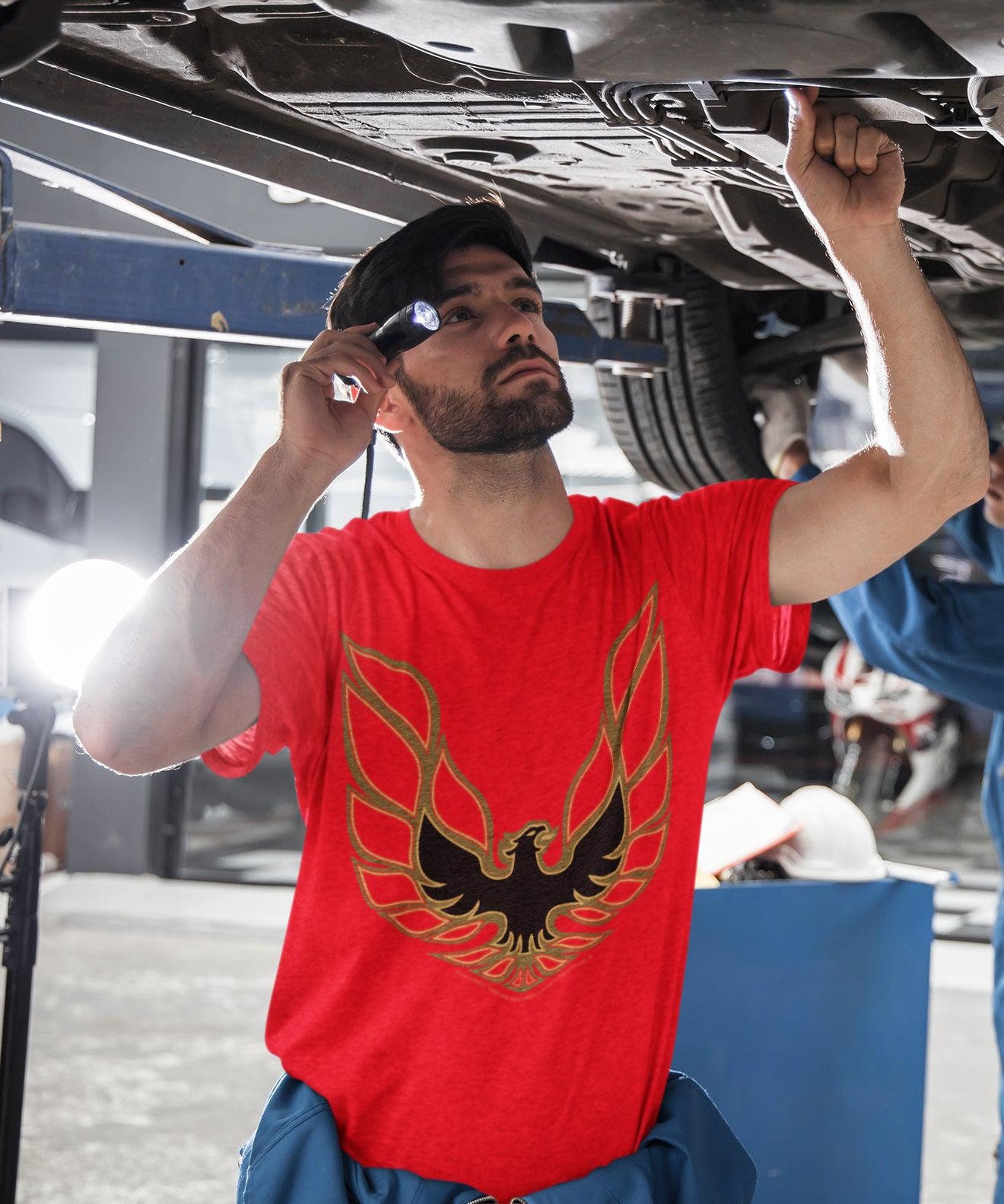 Firebird Trans Am T Shirt Hood Decal - Red - Etsy