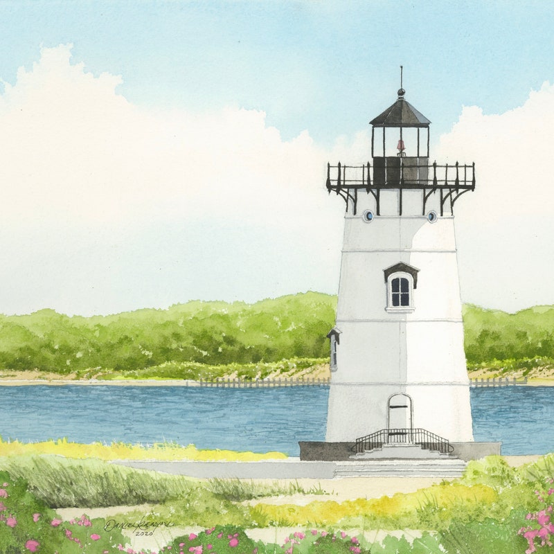 Edgartown Lighthouse - Etsy