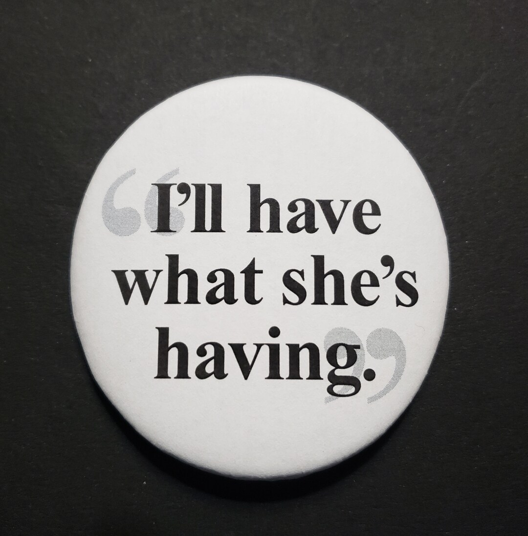 Comedy Meg Ryan Restaurant Menu Waitress Harry Sally Bar Server ...