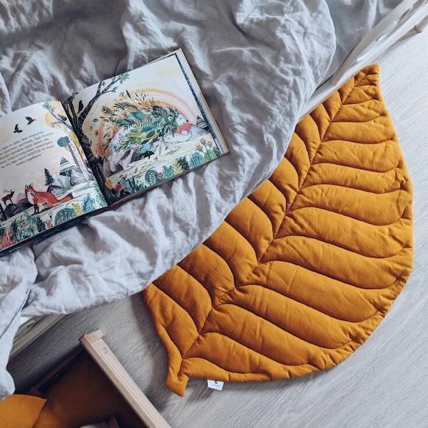 Leaf Playmat - Etsy