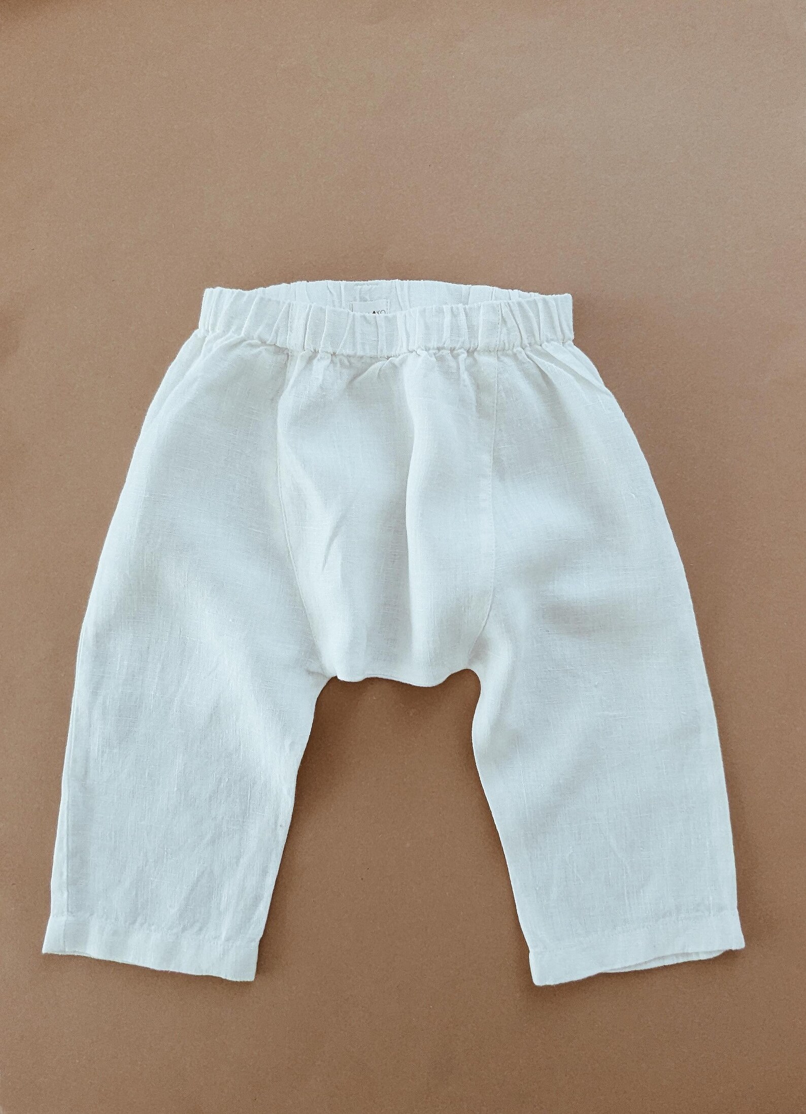 Harem Pants From Natural Linen for Boys and Girls, Comfortable Clothing ...