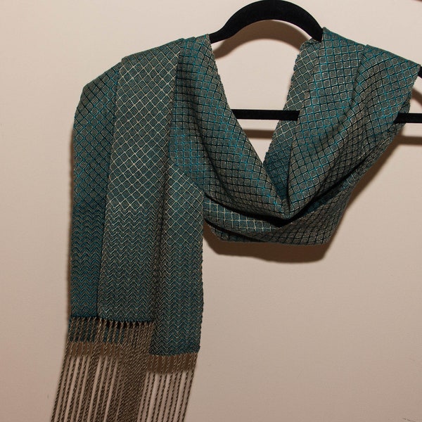 Hand Woven Scarf - Etsy
