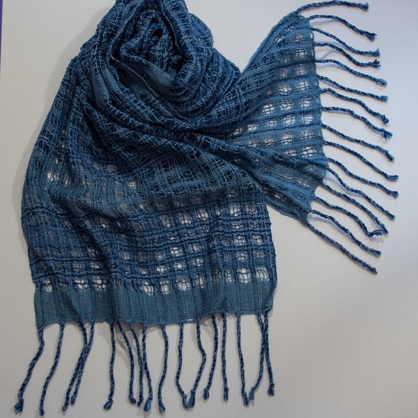 Open Weave Scarf - Etsy