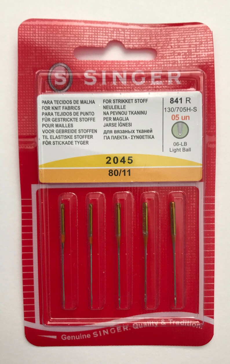 Singer Sewing Machine Needles 2020 for Woven Fabrics and 2045 - Etsy